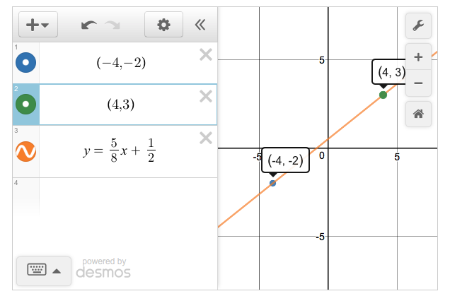 Room 51 Desmos Generating Lines 3 